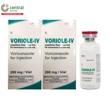 Thuốc Voriole-IV 200mg - Điều trị nhiễm nấm Candida ở những mô sâu