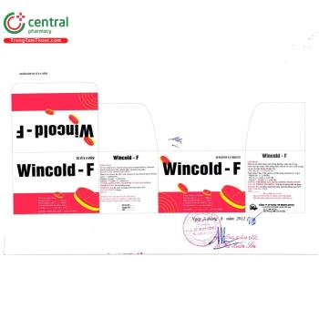Thuốc Wincold-F điều trị các triệu chứng cảm thông thường, viêm xoang