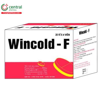 Thuốc Wincold-F điều trị các triệu chứng cảm thông thường, viêm xoang