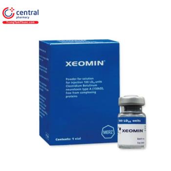 Thuốc Xeomin 100 units điều trị trong rối loạn trương lực cơ