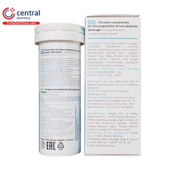 [CHÍNH HÃNG] Thuốc tăng cường sinh lý nam dạng sủi Xtrazex For Men của Nga
