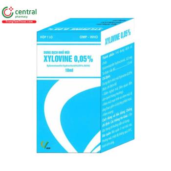 Thuốc Xylovine 0,05% - Giảm nghẹt mũi, viêm xoang, viêm mũi dị ứng