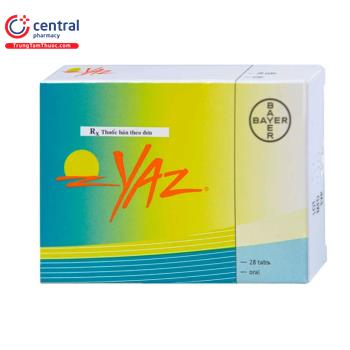 [CHÍNH HÃNG] Thuốc tránh thai hằng ngày Yaz của Bayer