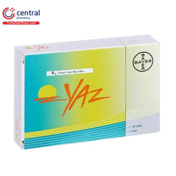 [CHÍNH HÃNG] Thuốc tránh thai hằng ngày Yaz của Bayer
