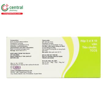 Zealargy 10mg là thuốc gì, có giá bao nhiêu và cách sử dụng hiệu quả