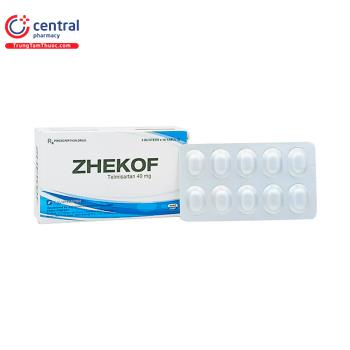[CHÍNH HÃNG] Thuốc Zhekof 40mg điều trị tăng huyết áp hiệu quả