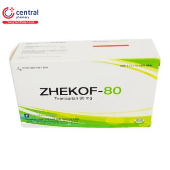 [CHÍNH HÃNG] Thuốc Zhekof-80 hiệu quả trong điều trị tăng huyết áp