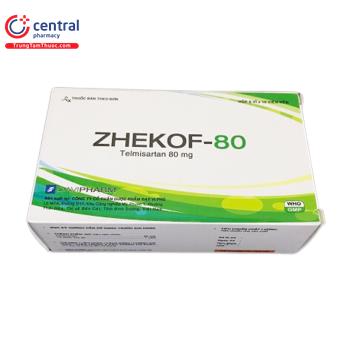 [CHÍNH HÃNG] Thuốc Zhekof-80 hiệu quả trong điều trị tăng huyết áp