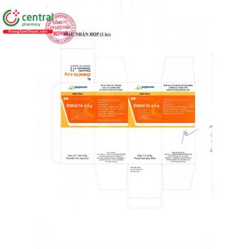 Thuốc Zobacta 4,5g - Điều trị nhiễm khuẩn nặng, nhiễm khuẩn huyết