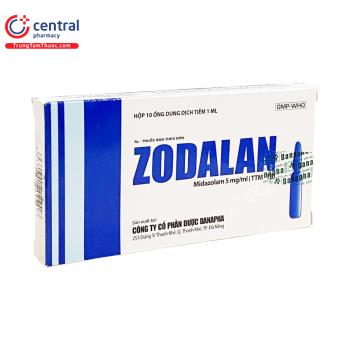 [CHÍNH HÃNG] Thuốc Zodalan 5mg - An thần cho người lớn và trẻ em