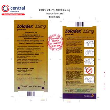 Thuốc Zoladex 3.6mg Goserelin - Giải pháp số một điều trị ung thư