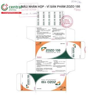 Thuốc Zozo 150 - Điều trị xơ gan ứ mật nguyên phát, làm tan sỏi mật