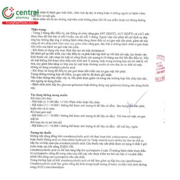 Thuốc Zozo 150 - Điều trị xơ gan ứ mật nguyên phát, làm tan sỏi mật