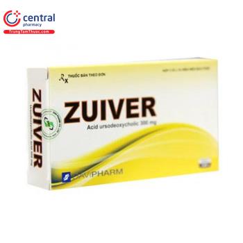 [CHÍNH HÃNG] Thuốc Zuiver 300mg giúp làm tan sỏi mật hiệu quả