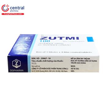 [CHÍNH HÃNG] Thuốc Zutmi 100 - tăng cường sinh lý nam giới