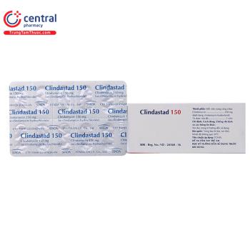 Thuốc Clindastad 150mg - điều trị nhiễm khuẩn: tác dụng và cách dùng