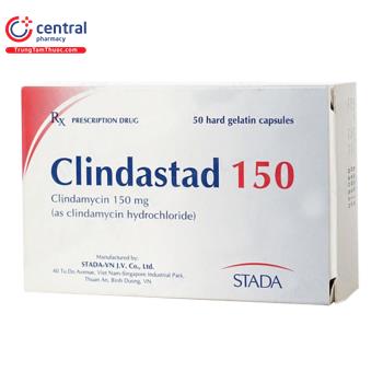 Thuốc Clindastad 150mg - điều trị nhiễm khuẩn: tác dụng và cách dùng
