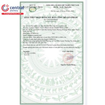 [CHÍNH HÃNG] Dung dịch Thylmo Lamia bổ sung dưỡng chất tăng đề kháng