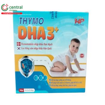 Thuốc Thymo DHA 3+ giúp bồi bổ cơ thể, tăng cường tiêu hoá, ăn ngon