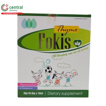 Thuốc Thymo Fokis tăng cường sức đề kháng, hỗ trợ tiêu hóa