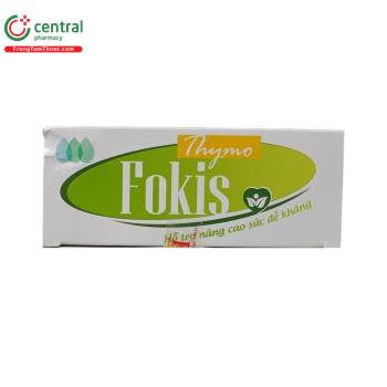 Thuốc Thymo Fokis tăng cường sức đề kháng, hỗ trợ tiêu hóa