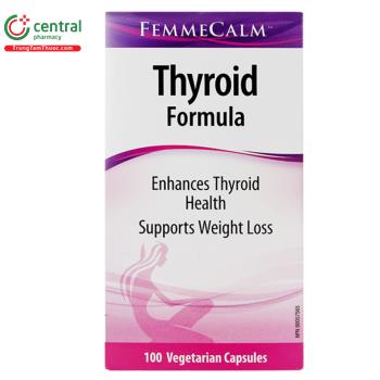 Thuốc Thyroid Formula FemmeCalm - Giúp duy trì sức khỏe tuyến giáp