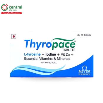 Thuốc Thyropace Tablets hỗ trợ cải thiện chức năng tuyến giáp