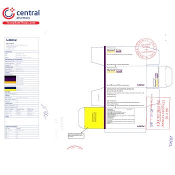 [CHÍNH HÃNG] Thuốc trị cường giáp Thyrozol 10mg hộp 100 viên