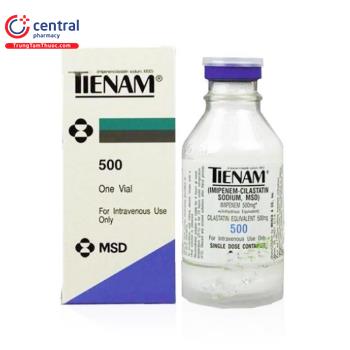 Thuốc Tienam 500mg/500mg: Tác dụng, liều dùng và cách dùng