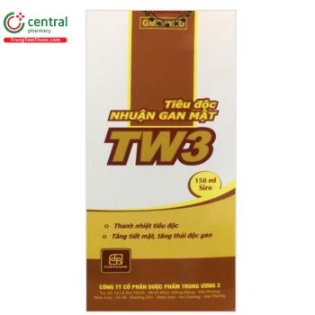 Thuốc Tiêu Độc Nhuận Gan Mật TW3 (Chai 200ml) - Giảm mẩn ngứa, dị ứng