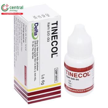 Thuốc Tinecol điều trị hắc lào, lang ben, nấm tại kẽ móng, nấm tóc