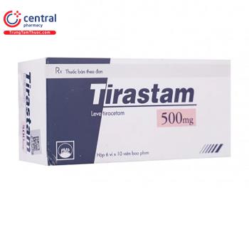 [CHÍNH HÃNG] Thuốc Tirastam 500mg điều trị bệnh động kinh