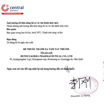 [CHÍNH HÃNG] Thuốc Tirokoon Tablet 100mg giảm cơn co thắt