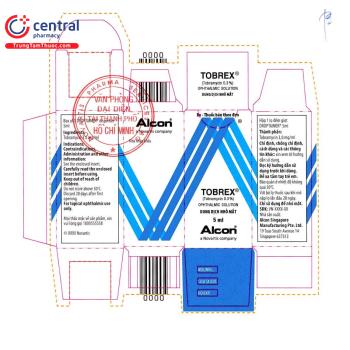 Thuốc Tobrex 0.03% 5ml: Cách dùng – liều dùng, lưu ý khi sử dụng