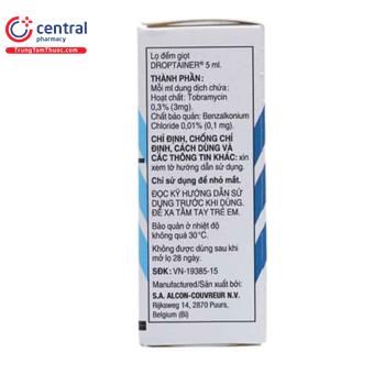 Thuốc Tobrex 0.03% 5ml: Cách dùng – liều dùng, lưu ý khi sử dụng