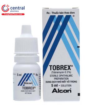 Thuốc Tobrex 0.03% 5ml: Cách dùng – liều dùng, lưu ý khi sử dụng