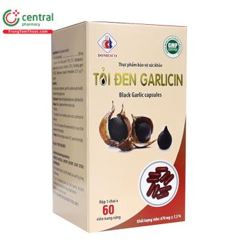 Thuốc Tỏi đen Garlicin giúp giảm cholesterol, bảo vệ tim mạch
