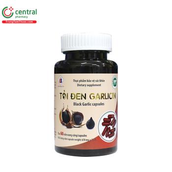 Thuốc Tỏi đen Garlicin giúp giảm cholesterol, bảo vệ tim mạch