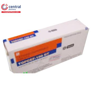 Thuốc Topcef-100 DT (Cefixime 100mg): Tác dụng, Chỉ định, Liều dùng