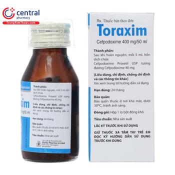 Thuốc TORAXIM: Chỉ định, liều dùng và lưu ý khi sử dụng
