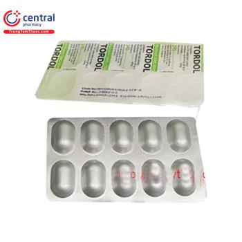 Thuốc Tordol 400mg: chỉ định, liều dùng, cách dùng