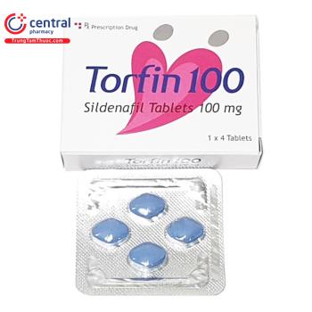 [CHÍNH HÃNG] Thuốc Torfin 100 giúp điều trị rối loạn cương dương