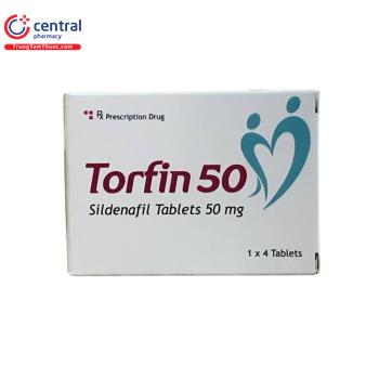 [CHÍNH HÃNG] Thuốc Torfin 50 điều trị rối loạn cương dương