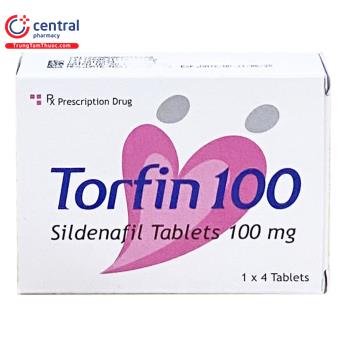 [CHÍNH HÃNG] Thuốc Torfin 100 giúp điều trị rối loạn cương dương