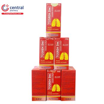 [CHÍNH HÃNG] Thuốc Tosren DM 60ml điều trị ho, nghẹt mũi, sổ mũi