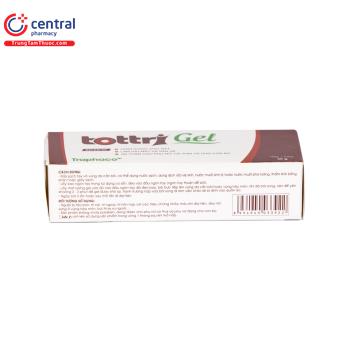 Thuốc Tottri gel - Giải pháp an toàn làm giảm đau rát trong bệnh trĩ