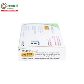 Thuốc Toujeo solostar 300 Units/ML điều trị bệnh tiểu đường ở người lớn