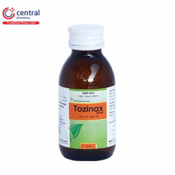 Thuốc Tozinax Syrup bổ sung dự phòng kẽm, điều trị bệnh do thiếu kẽm