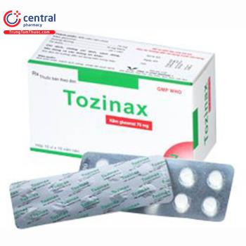 Thuốc Tozinax 70mg bổ sung kẽm và điều trị thiếu kẽm cho cơ thể