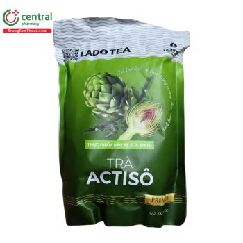 Trà Actisô Lado Tea (gói) thanh nhiệt, mát gan, hỗ trợ bảo vệ gan